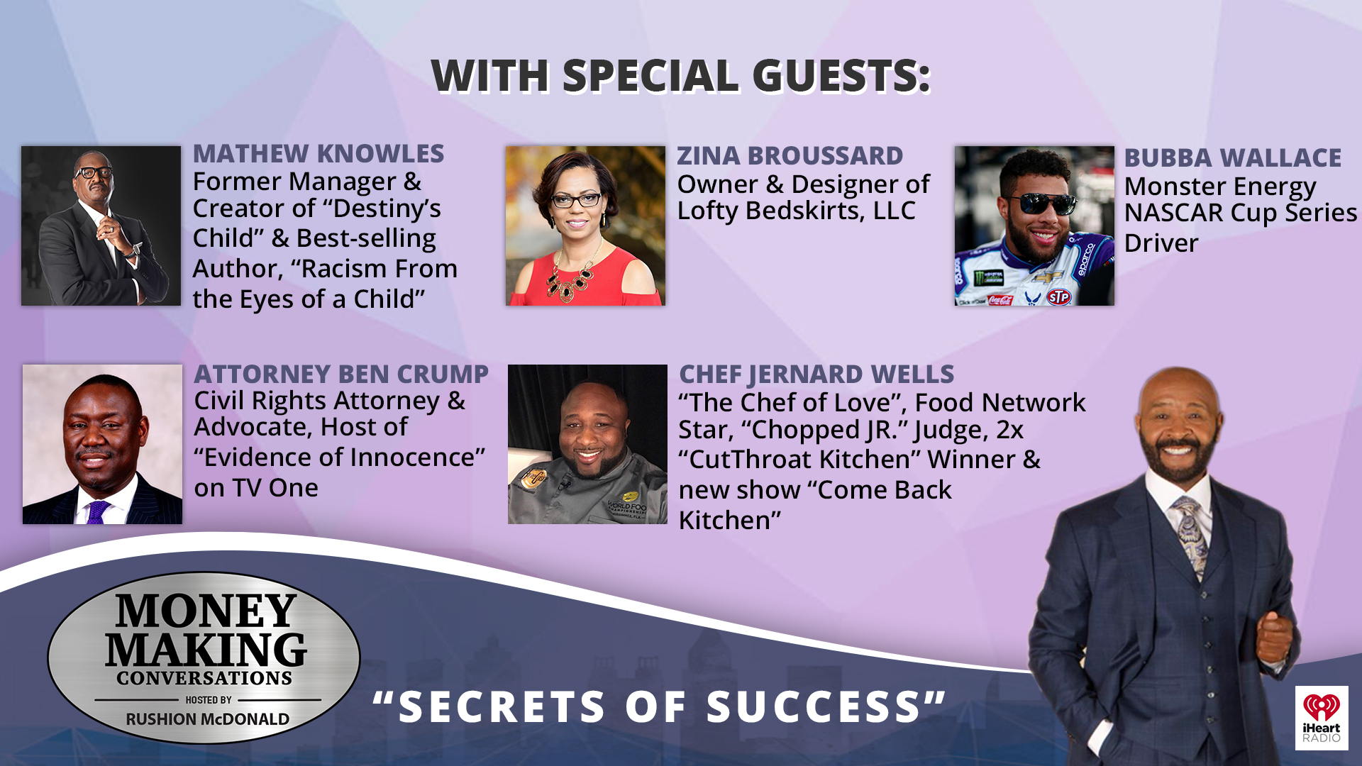 Money Making Conversations: Mathew Knowles, Attorney Ben Crump, Bubba ...