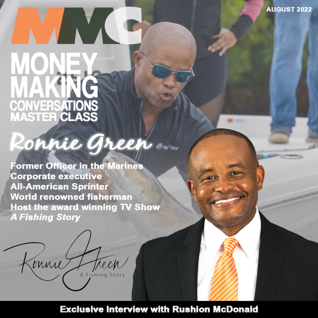 Professional fisherman Ronnie Green, host of A Fishing Story, on ...